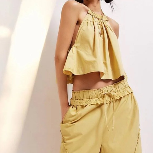 Free People | Pants & Jumpsuits | Free People Beach Life Set | Poshmark